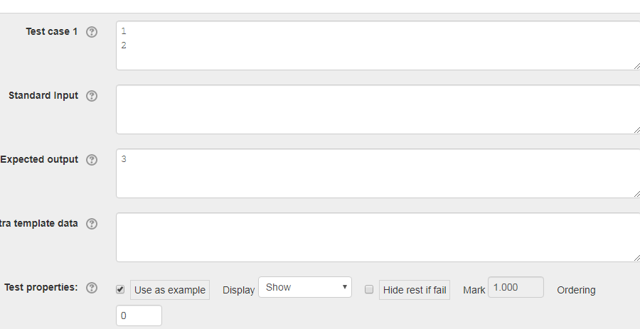 Moodle Vietnam: Hỏi về add-on Coderunner trên moodle